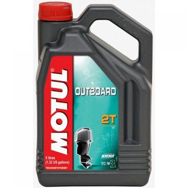 Масло MOTUL Outboard 2T, TC-W3, 5 л